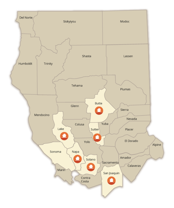 Service Areas | California Human Development